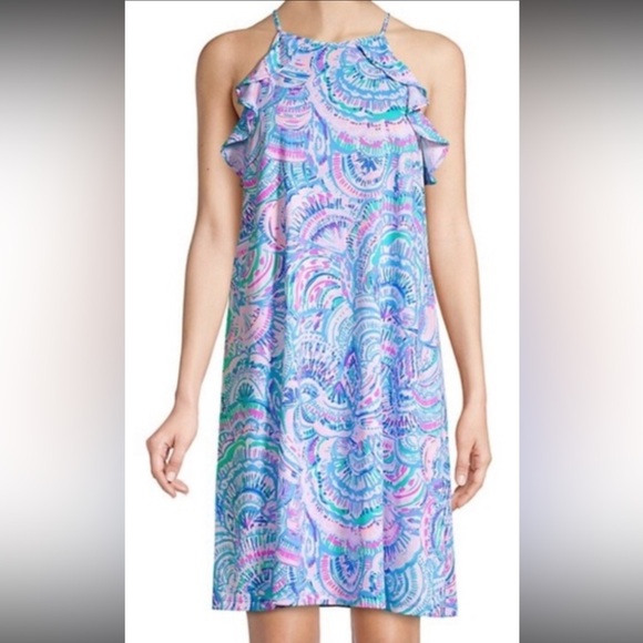 Lilly Pulitzer | Dresses | Lilly Pulitzer Sz Large Billie Ruffle Dress ...